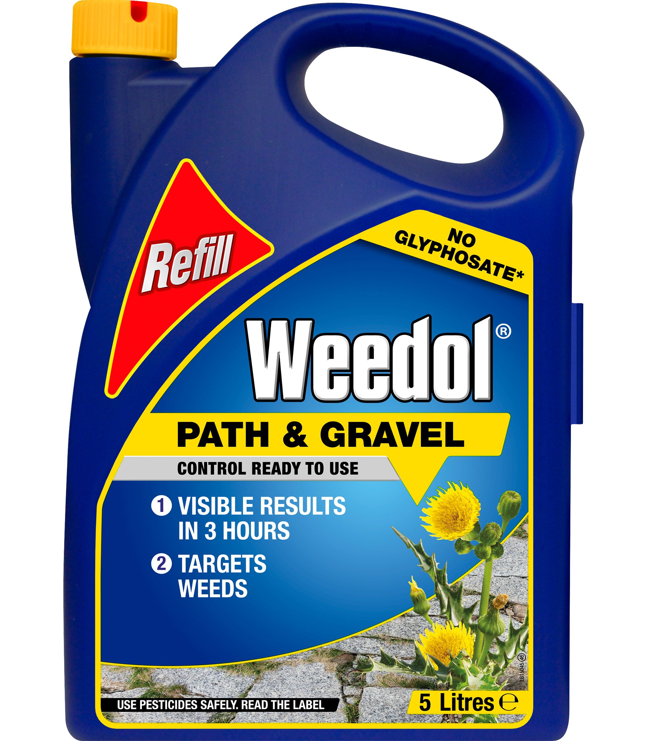 Weedol Path & Gravel refill Weed killer 5L Liquid