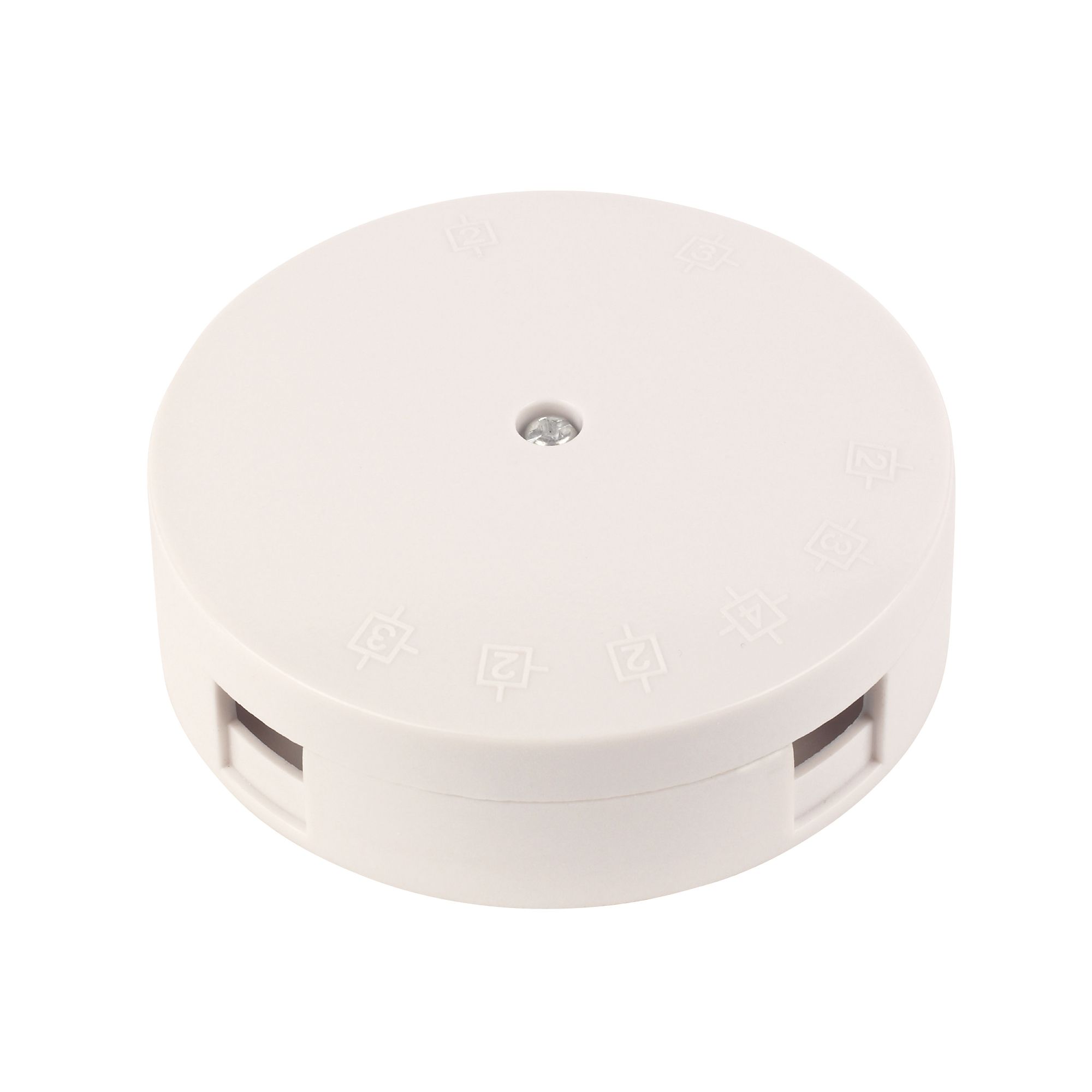 White 20A 1 way 4-terminal Junction box | Tradepoint