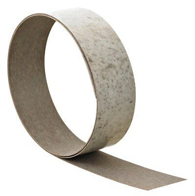 White Cashmere Stone effect White Worktop edging tape, (L)3m