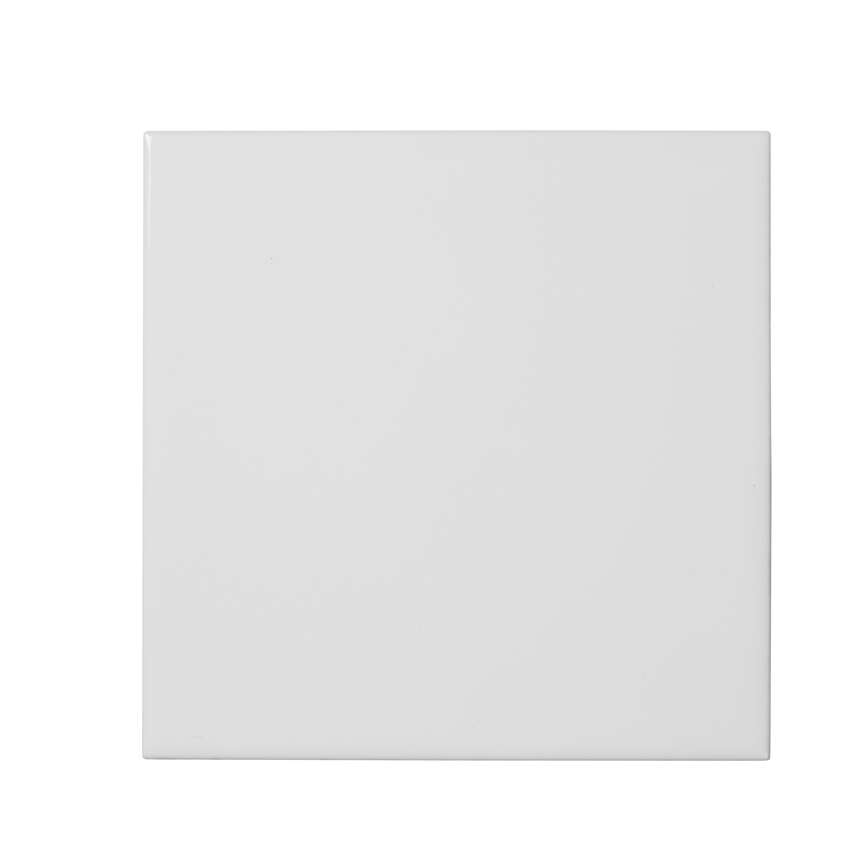 White Gloss Ceramic Indoor Wall Tile Sample