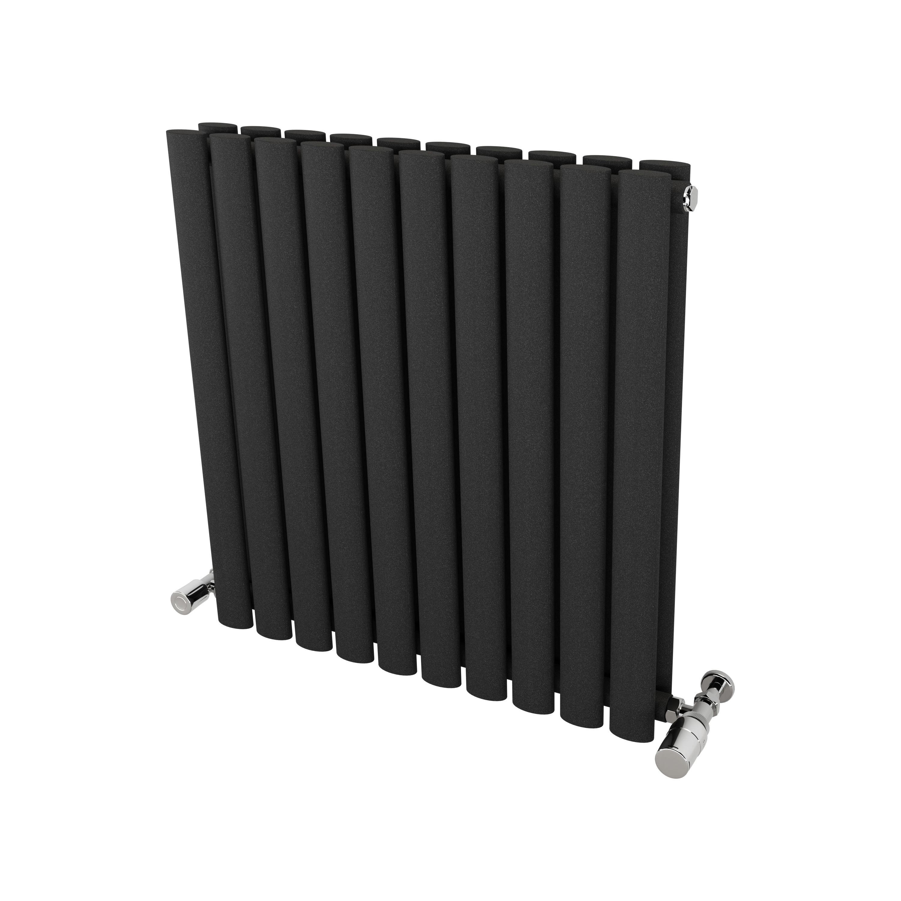 Ximax Fortuna Duplex Matt anthracite Vertical Designer Radiator, (W ...