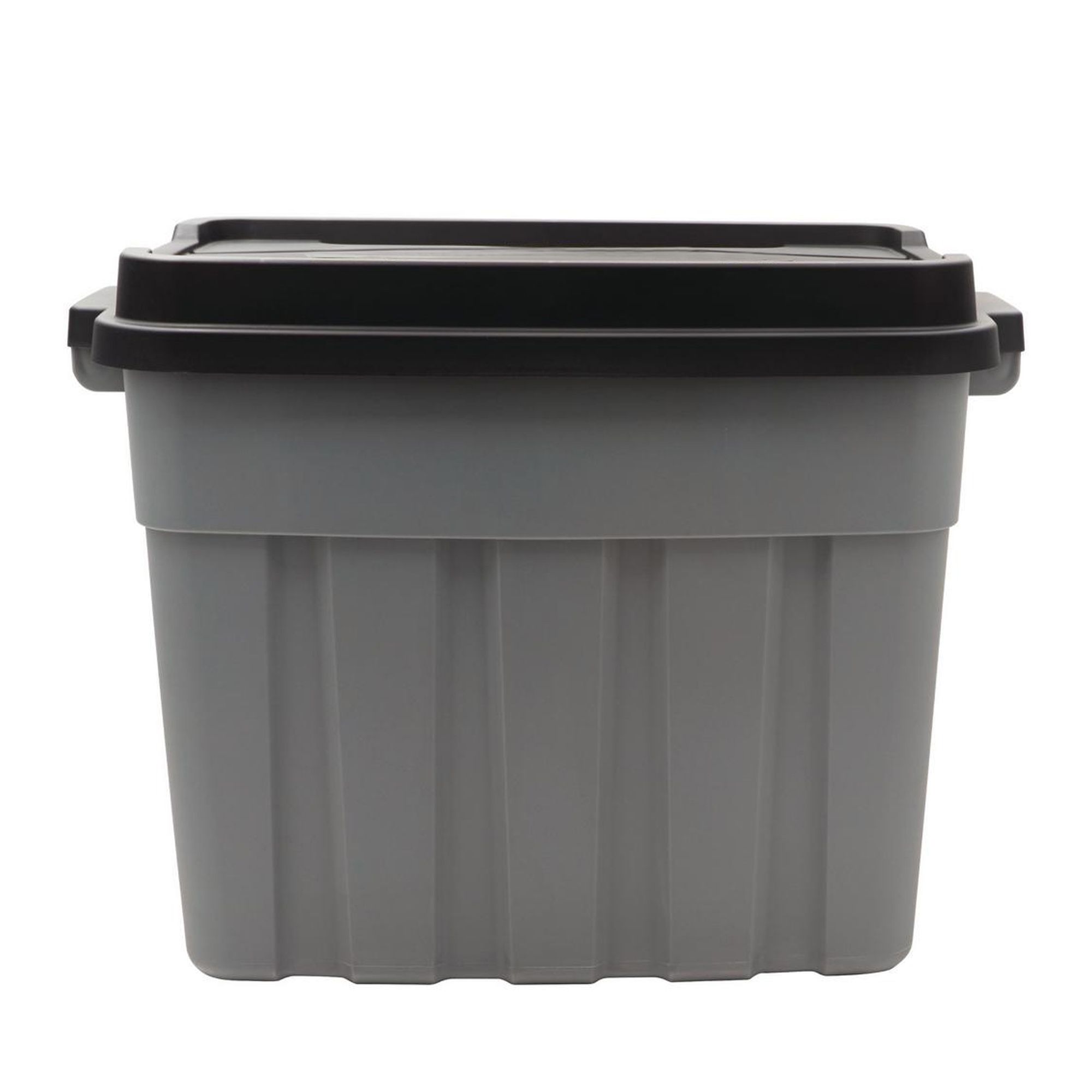 Zunthor Heavy duty Grey Functional 68L Plastic Stackable Storage box ...